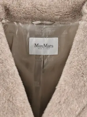 Max Mara Teddy Bear Icon Crop Coat - Beige