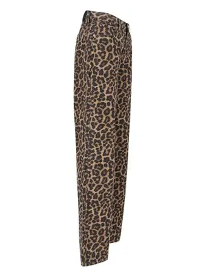 ANINE BING Straight "hugh" Jeans - Multi
