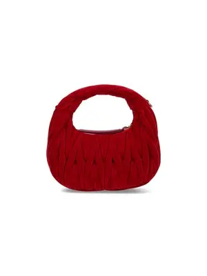 Miu Miu Mini Hobo Bag - Red