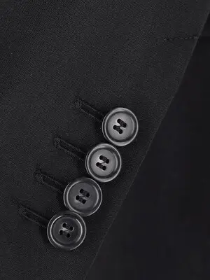 Sportmax Danzica Double-breasted Blazer - Black
