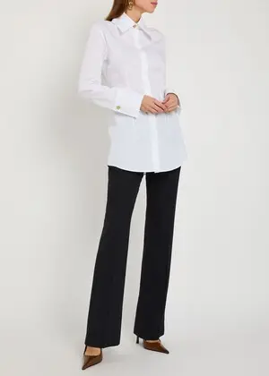 Balmain Fitted Cotton-poplin Shirt
