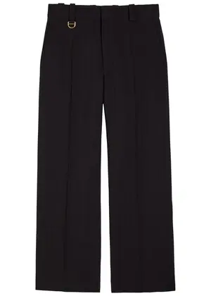 Chloé Wide-leg Wool Trousers