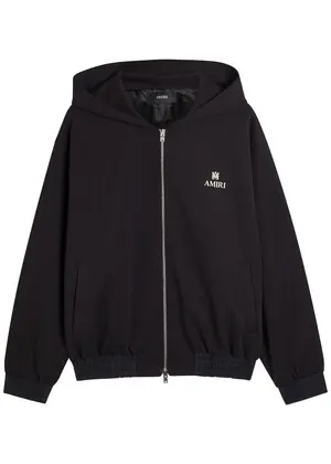 Amiri Ma Logo Hooded Jersey Jacket