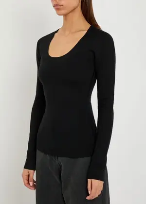 TOTEME Stretch-wool Top