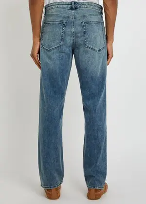 Rag & Bone Fit 4 Straight-leg Jeans - Mid Blu