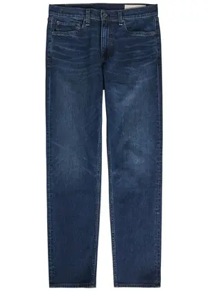 Rag & Bone Fit 2 Slim-leg Jeans - Dark Blue