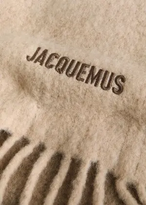 Jacquemus Le Moisson Alpaca-blend Scarf