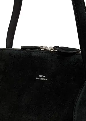 TOTEME Day Suede Tote - Black