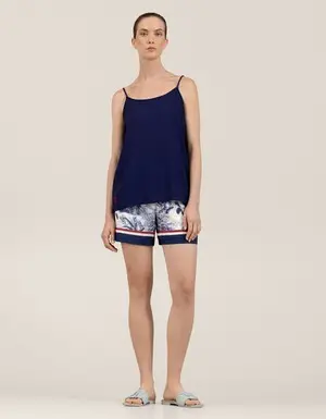 TOGAS Rivett Printed Viscose Shorts