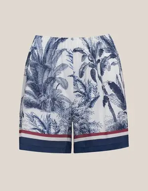 TOGAS Rivett Printed Viscose Shorts