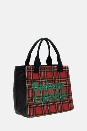 Barbour X Ganni Tote Bag - Red