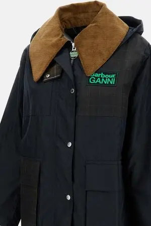 Barbour X Ganni Duffle Coat - Multicolor