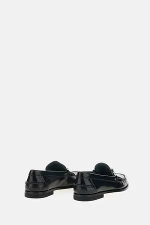 TOD'S Leather Loafers - Black