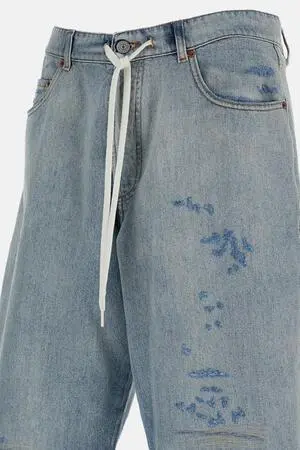 MAISON MARGIELA Cut Denim Bermuda Trousers