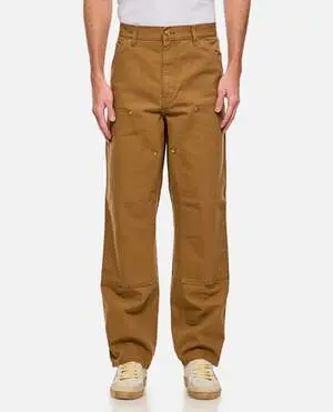 Carhartt Work In Progress Wide Leg Trousers - Marrone