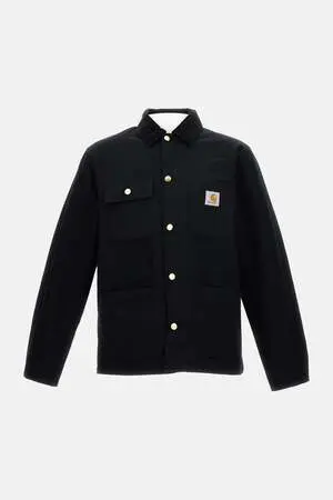 Carhartt Work In Progress Michigan Dearborn Canvas Jacket Nero