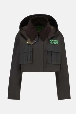 Barbour X Ganni Waxed Jacket
