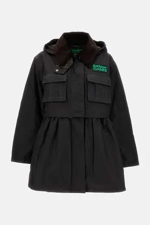 Barbour X Ganni Waxed Jacket - Multicolor
