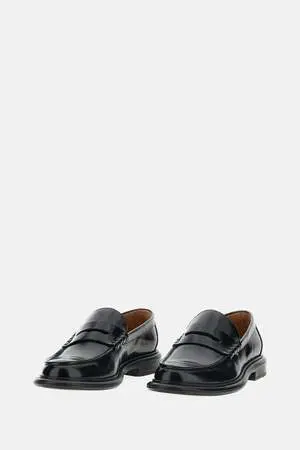 Givenchy Brushed Leather Loafers - Nero
