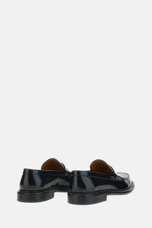Givenchy Brushed Leather Loafers - Nero