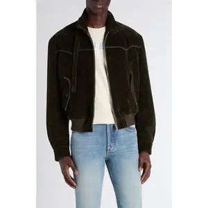 Alexander McQueen Corduroy Harrington Jacket