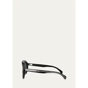 Moncler Aviator Sunglasses - Black