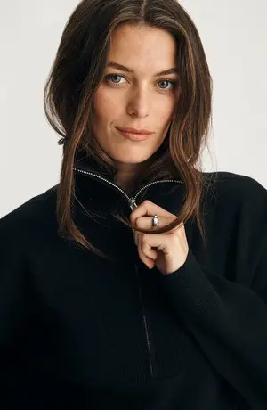 MAVI Half Zip Polo Sweater