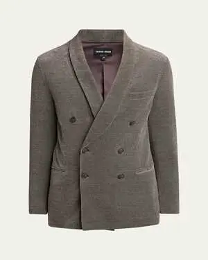 Giorgio Armani Button Detailed Coats For Men