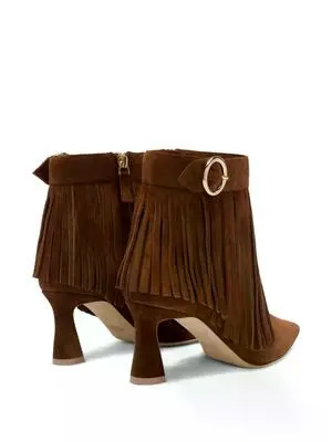 MALONE SOULIERS Donni Fringe-embellished Boots