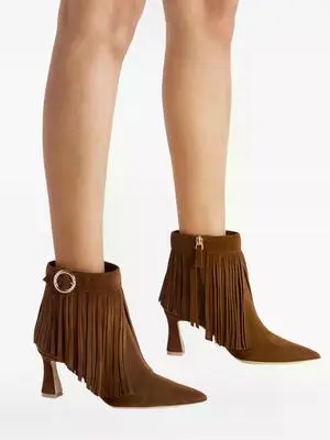 MALONE SOULIERS Donni Fringe-embellished Boots