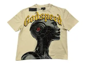 GODSPEED Alexa Out Of Many One T-shirt - Bone