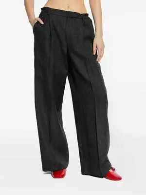 Alexander Wang Wide Leg Trousers - Grey
