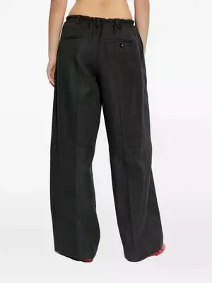 Alexander Wang Wide Leg Trousers - Grey