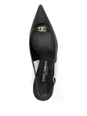 Dolce & Gabbana Lollo Heeled Pumps - Black