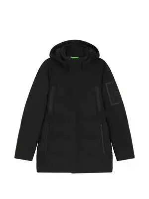 Hugo Padded Block Parka - Black