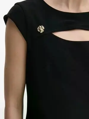 Joseph Ribkoff Cut-out Embellished Mini Dress