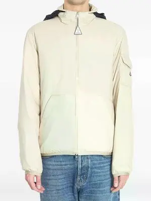 Moncler Padded Hooded Jacket - Neutrals