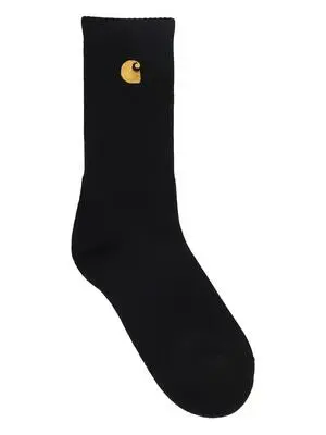 Carhartt Work In Progress Chase Embroidered Socks - Black