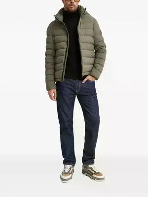 Peuterey Quilted Jacket With Detachable Hood