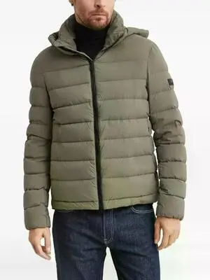 Peuterey Quilted Jacket With Detachable Hood