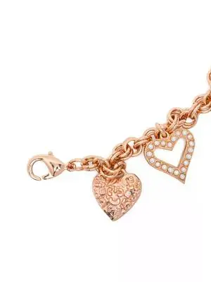BLAKLACE Heart Charm Bracelet
