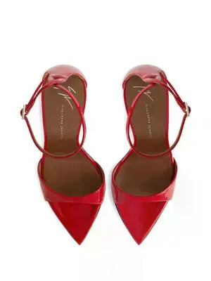 GIUSEPPE ZANOTTI 105mm Intriigo Sandals - Red