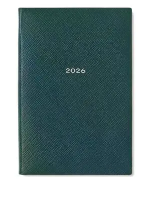 Smythson 2026 Chelsea Weekly Diary - Green