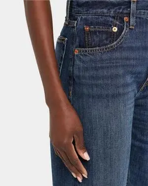 RE/DONE The Blondie Straight Jeans - Slate