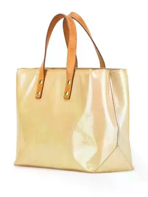 LOUIS VUITTON 2001 Monogram Vernis Reade Pm Handbag