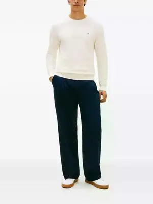 Tommy Hilfiger Textured Knit Sweater - White