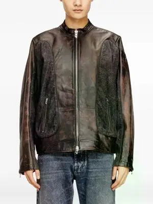 DIESEL® L-krill-dnm Paneled Jacket