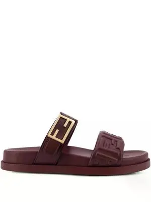 Fendi Embossed Sandals