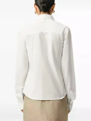 Ami Fitted Shirt With Sharp Collar