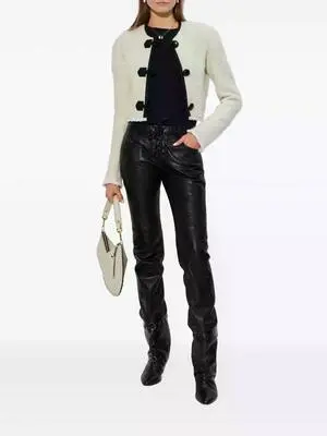 Isabel Marant Étoile Vanel Lace-up Trousers - Black